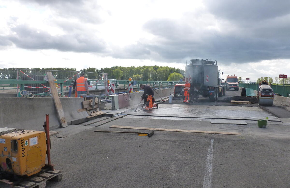 Schãƒâne Baustelle A6 Sandhofen Fotos